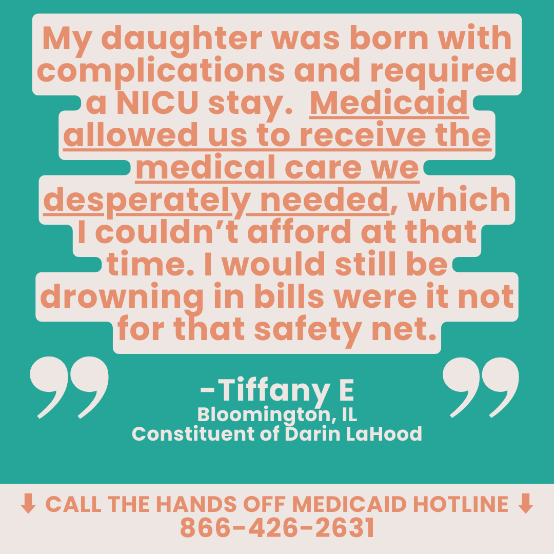 send a message to congress no medicaid cuts for billionaire tax breaks